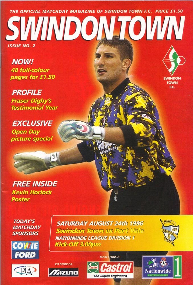 TownEnders.com - Swindon Town FC - Programmes 1996-1997
